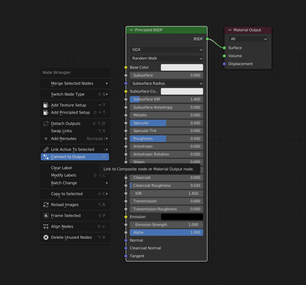 Blender Node Wrangler Tips - Cinzo Studio
